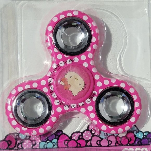 Sanrio | Toys | Hello Kitty Sanrio Diztracto Pink Polka Dot Printed ...